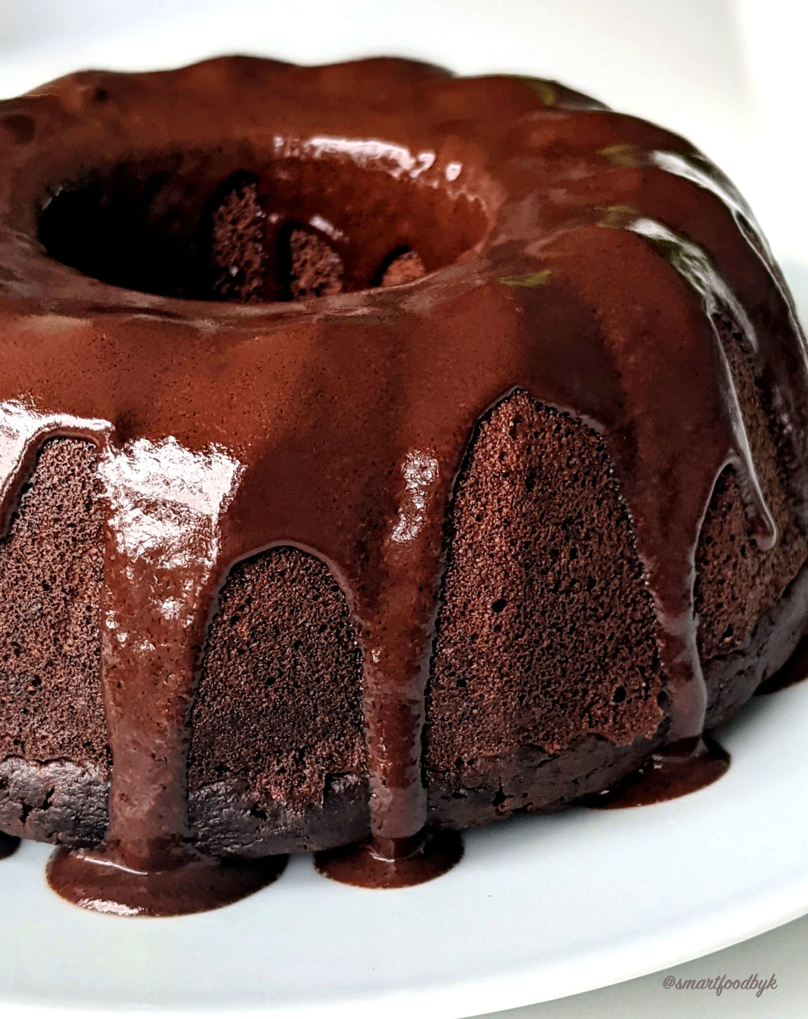 Vegan fluffy chocolate cake - Smart Food by K
